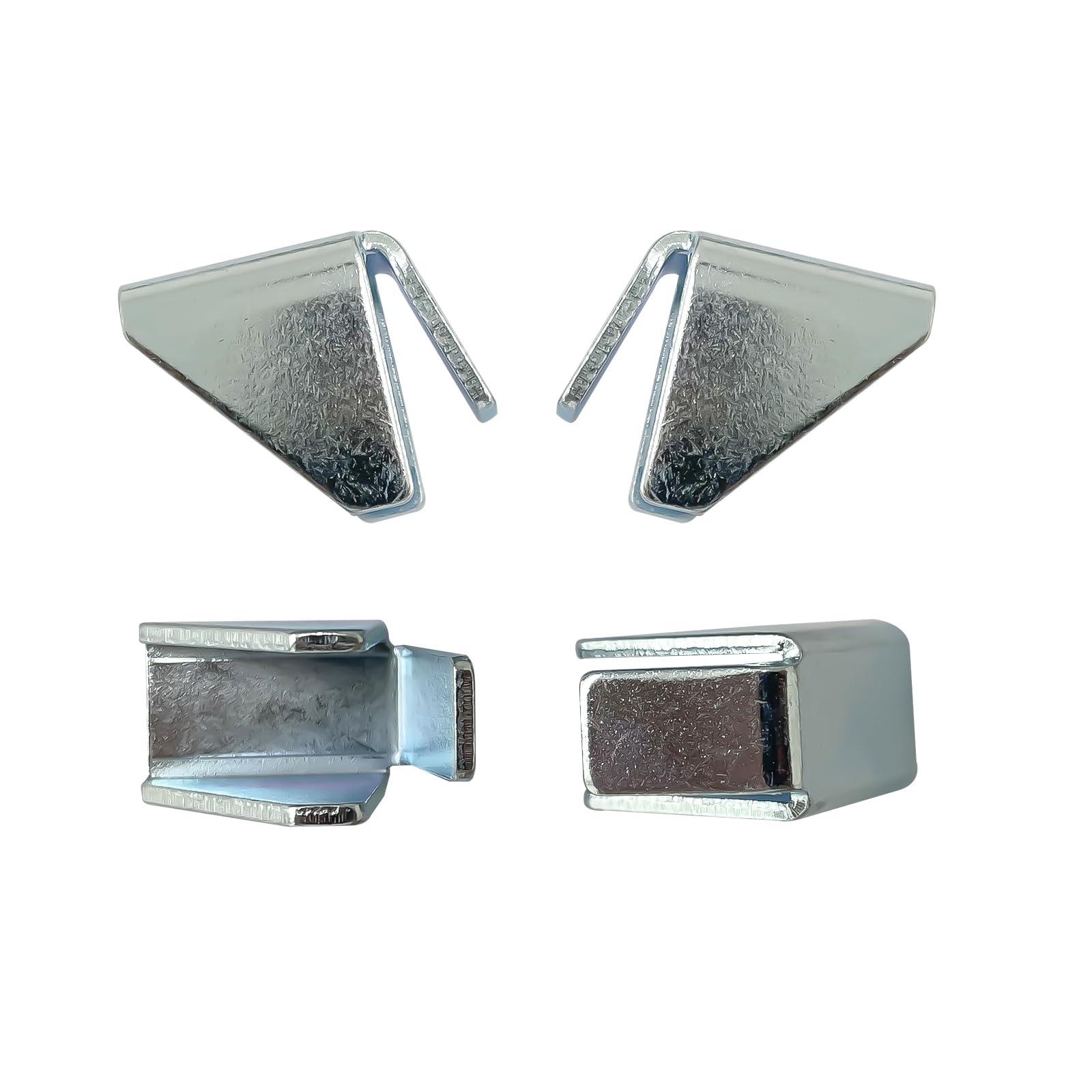Amazon.com: 4 Pieces-Removable Metal Shelf Support Clips Inside Storage ...
