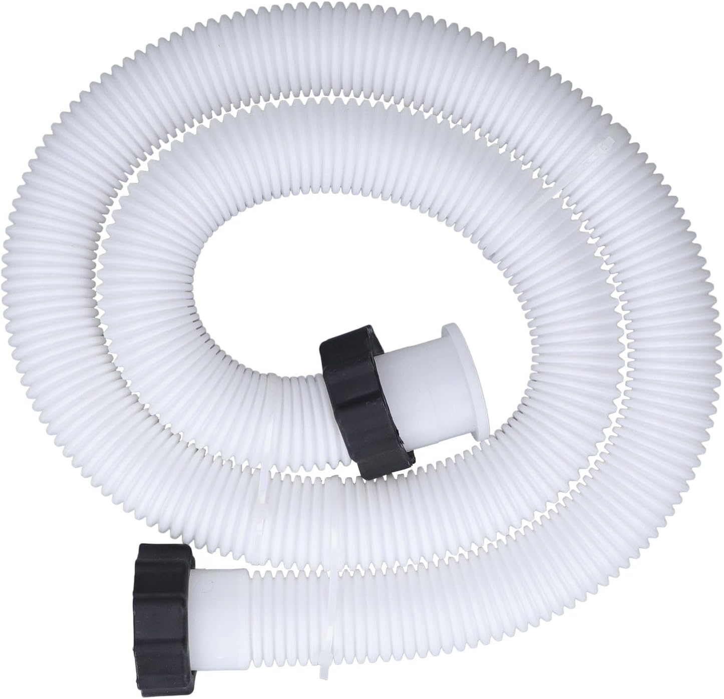Haofy Leakproof White Pool Pump Replacement Hose, 1.5m x 1.6in Diameter ...