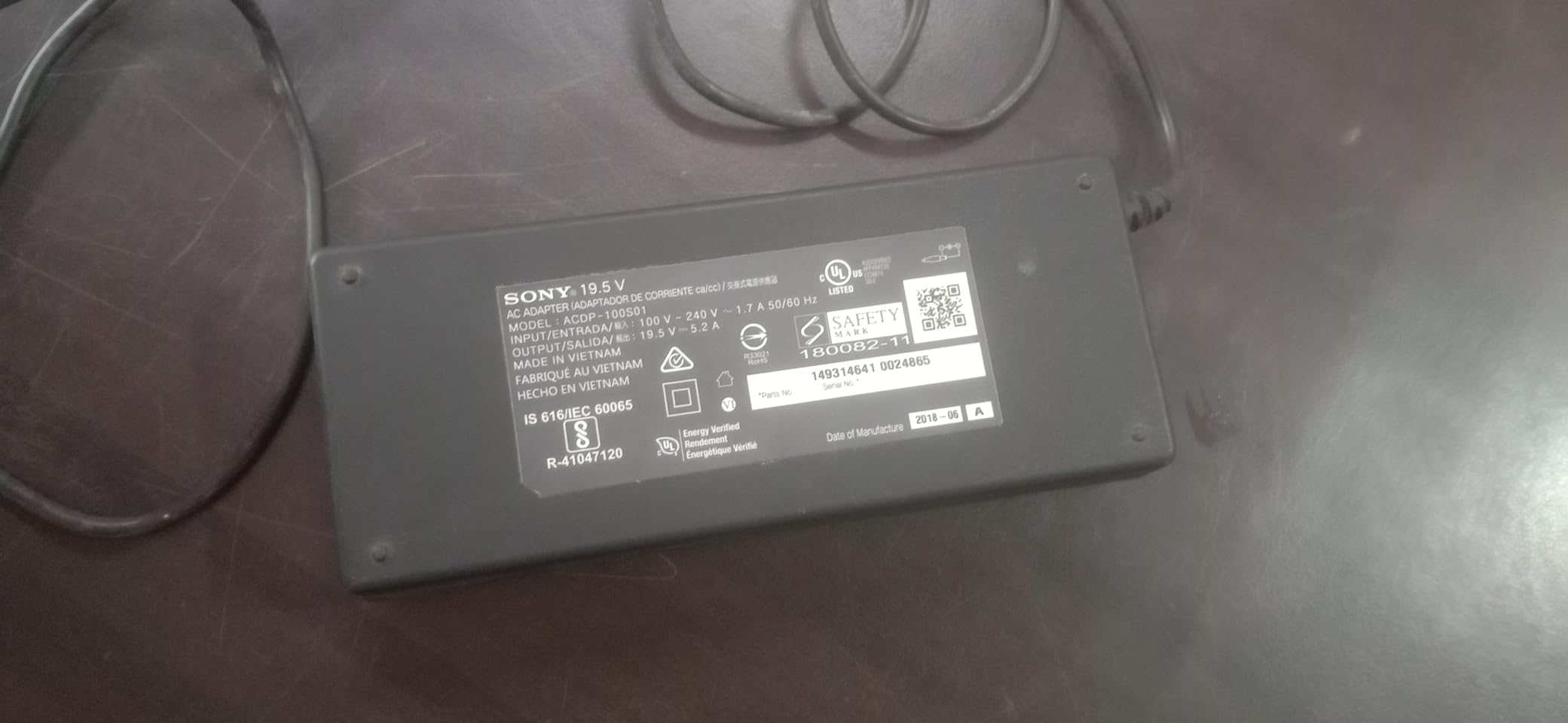 SellZone OEM AC Adapter for 19.5v Sony Bravia TV Smart LED LCD HDTV ...