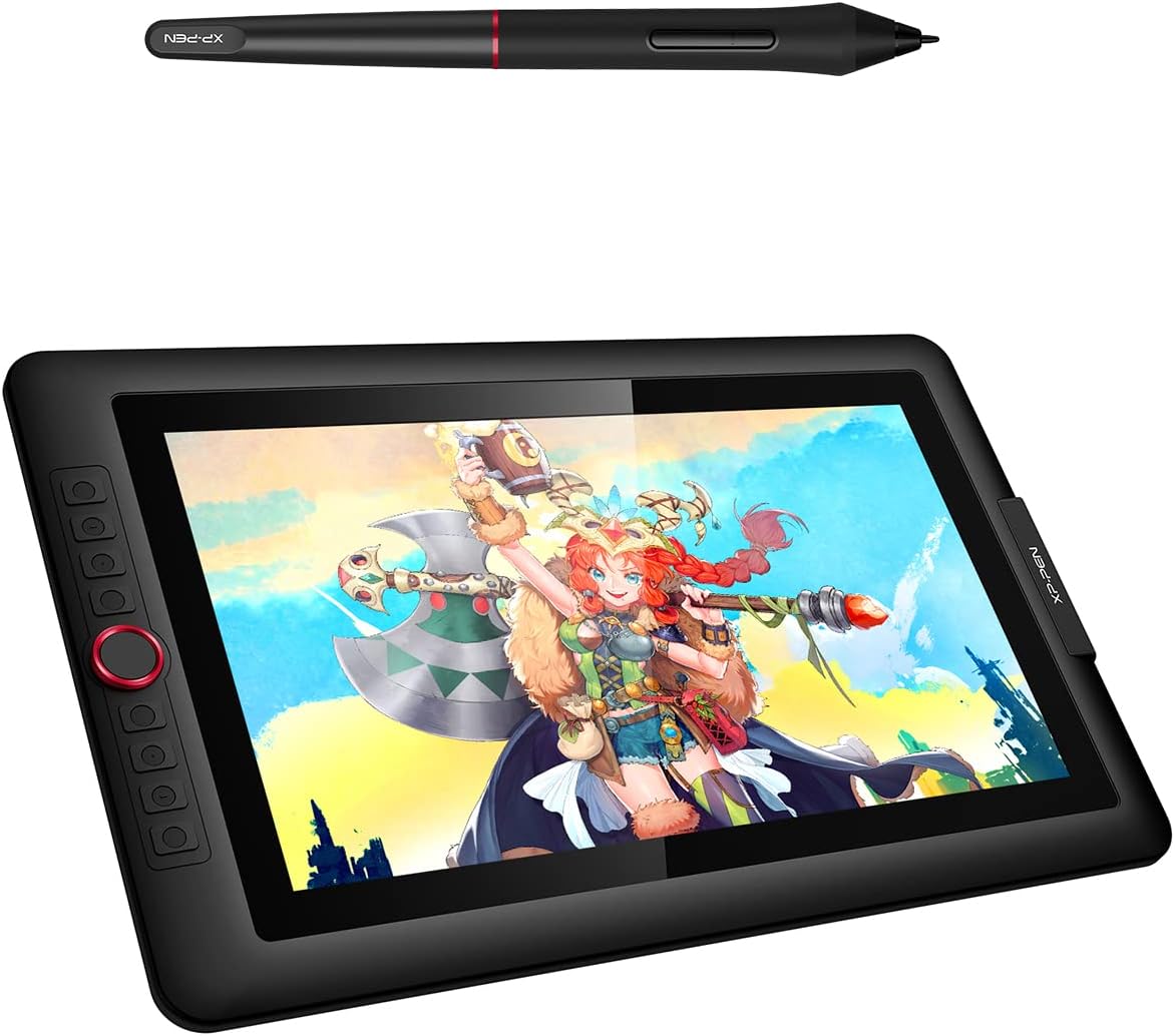 Amazon.com: XPPen Artist 15.6 pro Computer Graphics Tablet 120% sRGB ...