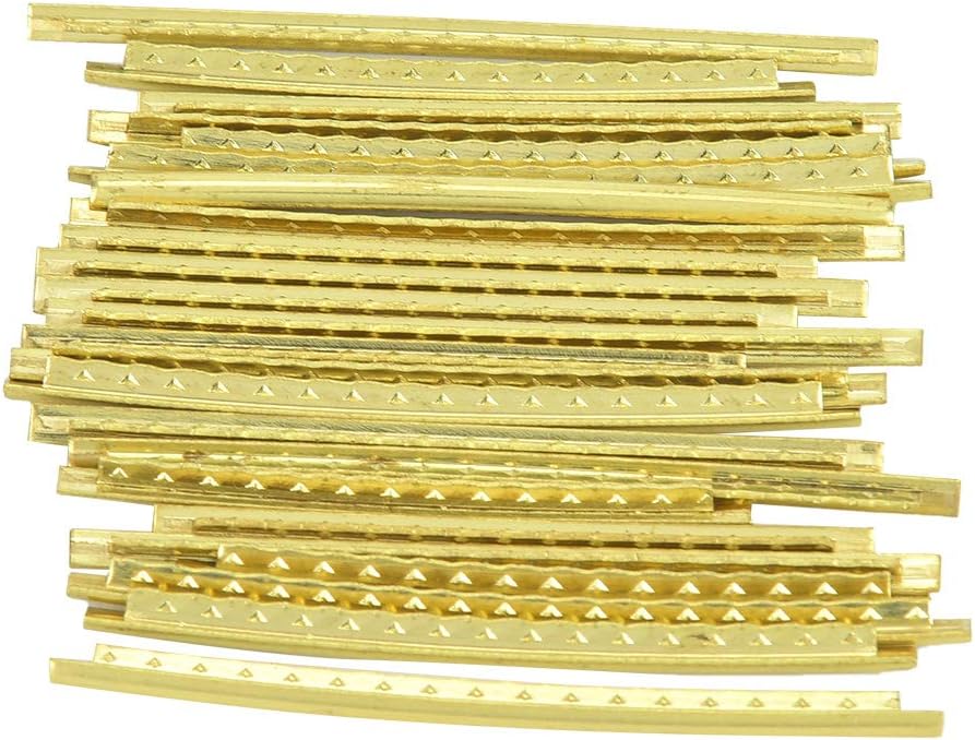 Amazon.com: Guitar Fretwire, Guitar Fret Wires 20Pcs Brass Guitar Fret ...