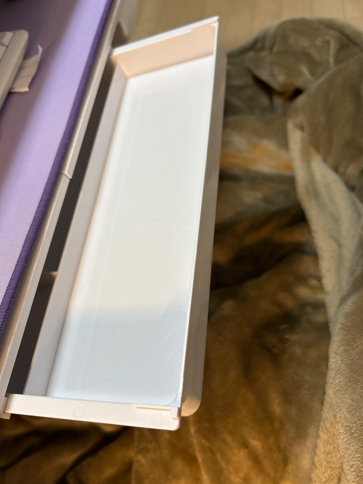 Amazon | ETHU キーボードスライダー 後付け キーボードトレー クランク式 引き出し付き 天板2枚接ぎ 幅600*奥300mm 文具収納 フルキーボード収納 マウス収納 スライド ...