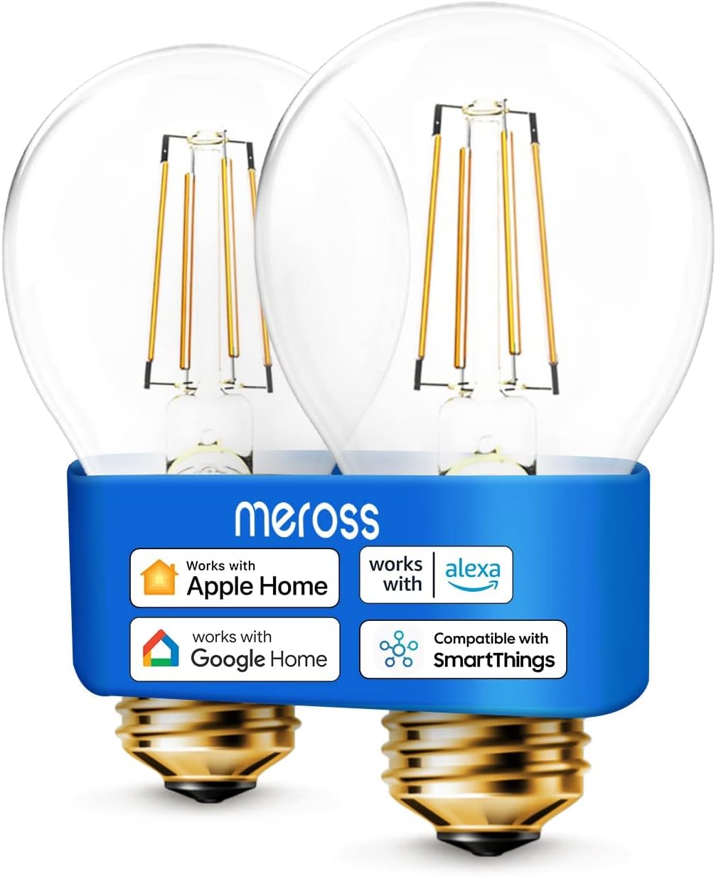 WLAN Edison Vintage Light Bulb Works with Apple HomeKit, Meross Smart ...