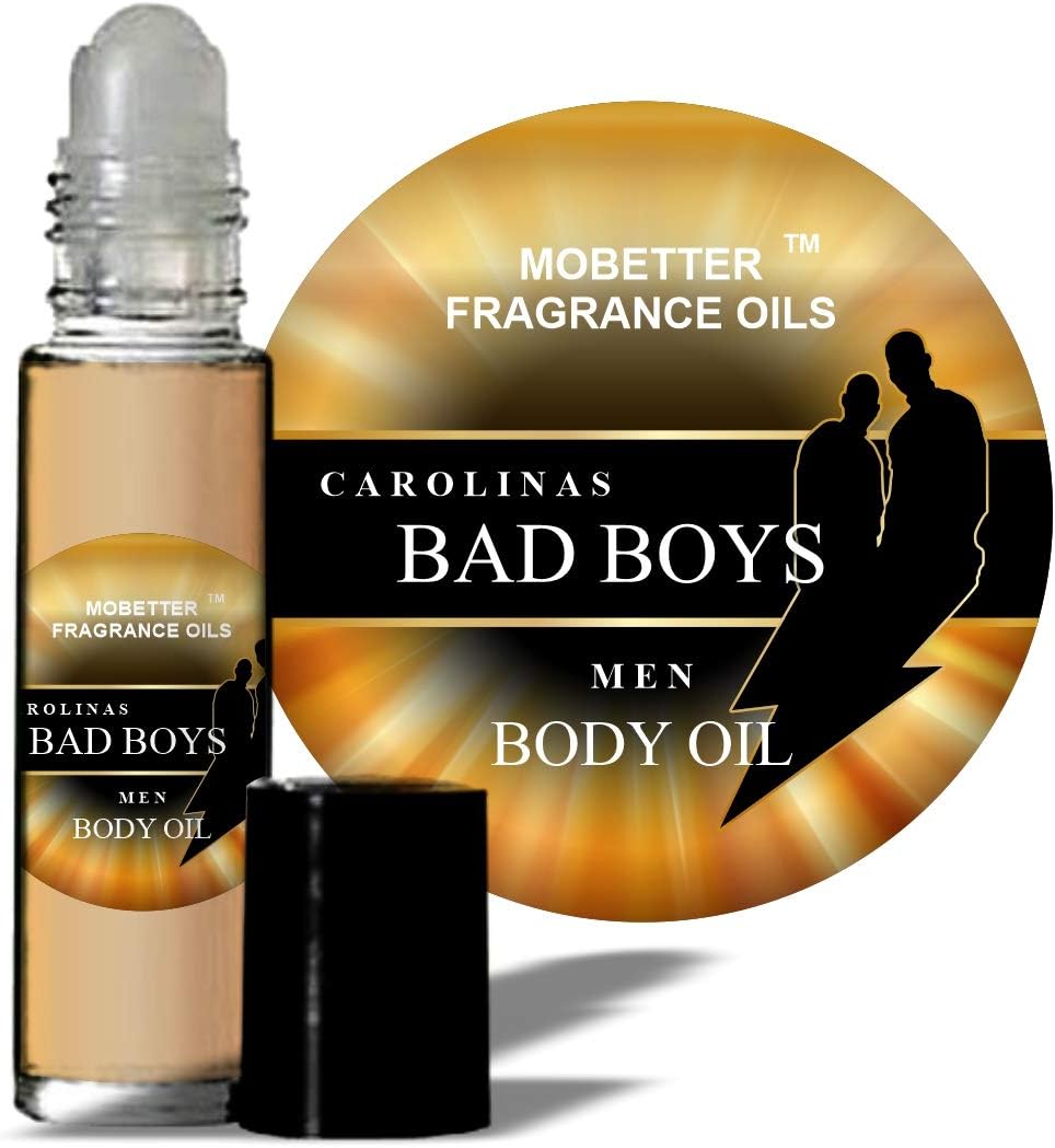 Amazon.com: Carolinas Bad Boys Cologne Fragrance Body Oil for Men by ...