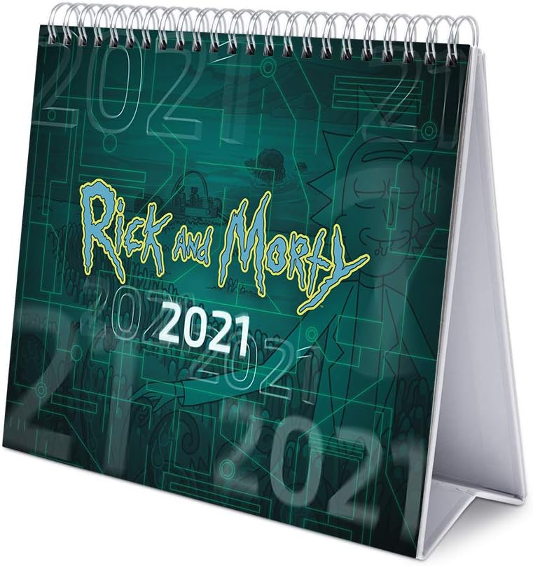 Grupo Erik Rick & Morty Season 2021 Desk Calendar - Desktop Calendar ...