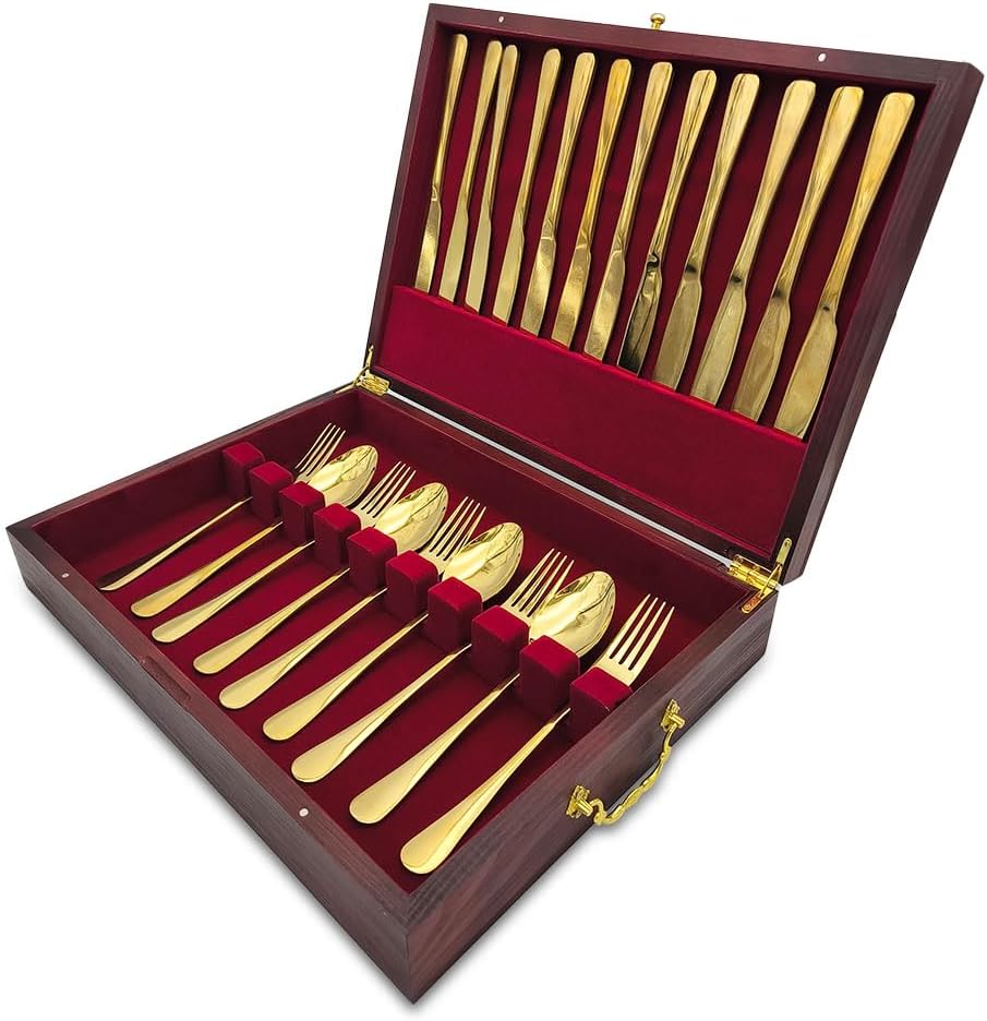 Amazon.com: TOUTEK Silverware Storage Box,15" x 11" Flatware and ...