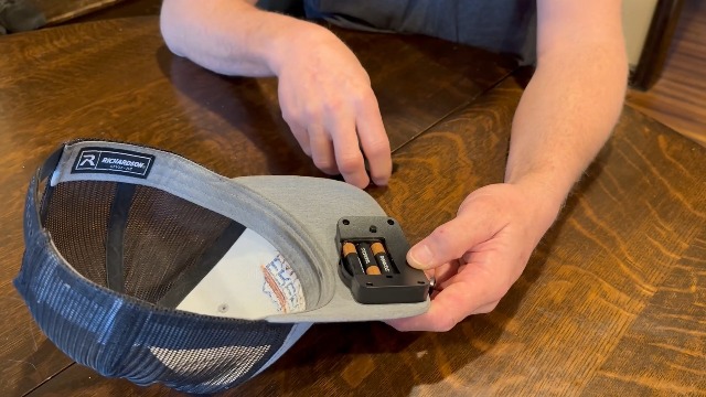 Watch Hands Free Ball Cap Clip On Battery LED Flash Light on Amazon Live