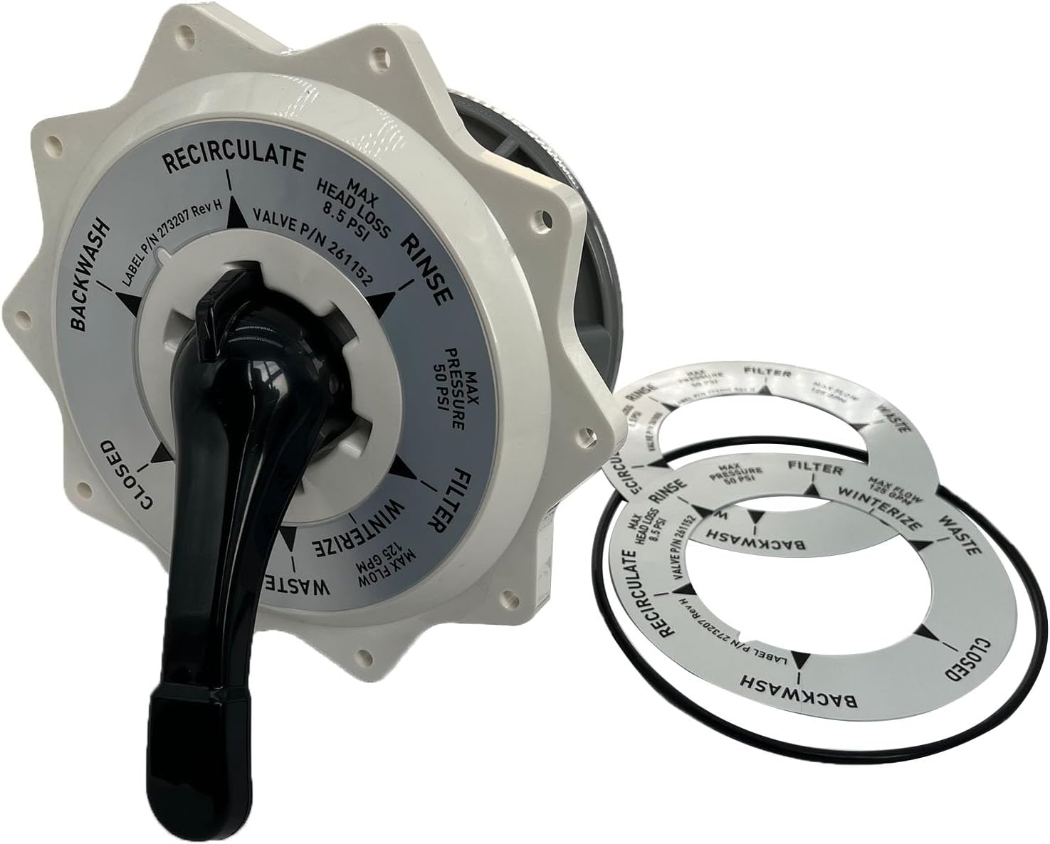 Amazon.com: Gihdfer 270067 2-Inch Top Valve Assembly Replacement Hiflow ...