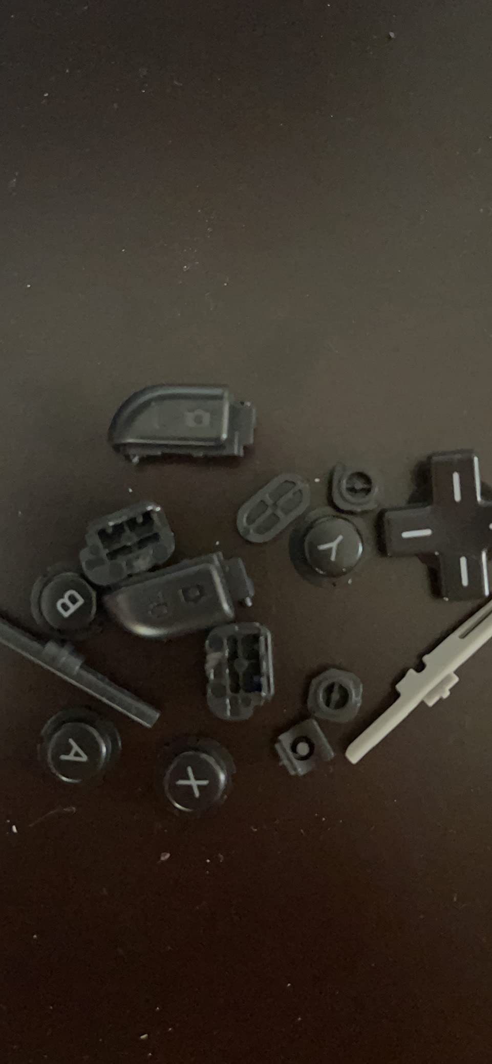 Amazon.com: (Black) Replacement L R ZR ZL Button Full Buttons Kit D Pad ...