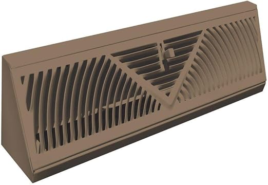 TruAire 15 in. Steel Brown Baseboard Diffuser Supply - Amazon.com