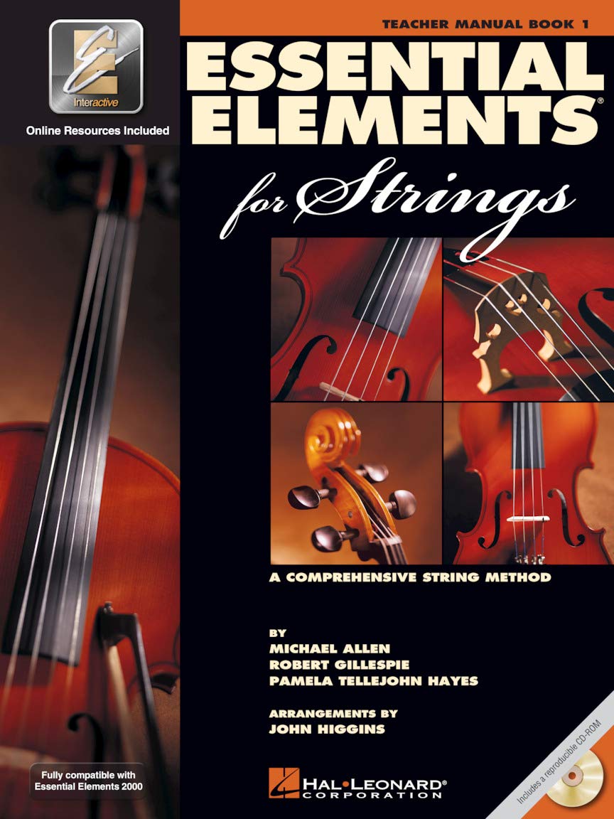 Essential Elements for Strings - Book 1 with EEi | Teacher Manual and ...