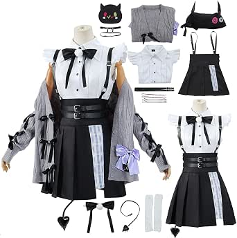 Amazon.com: Tokoyami Towa Cosplay Costume Tokoyami Towa Dress Outfit ...