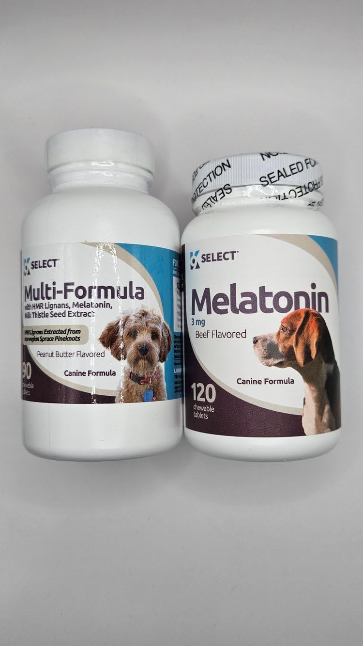 Amazon.com : K9 Select Multi-Formula Dog Supplement Bundle: 90 Peanut ...