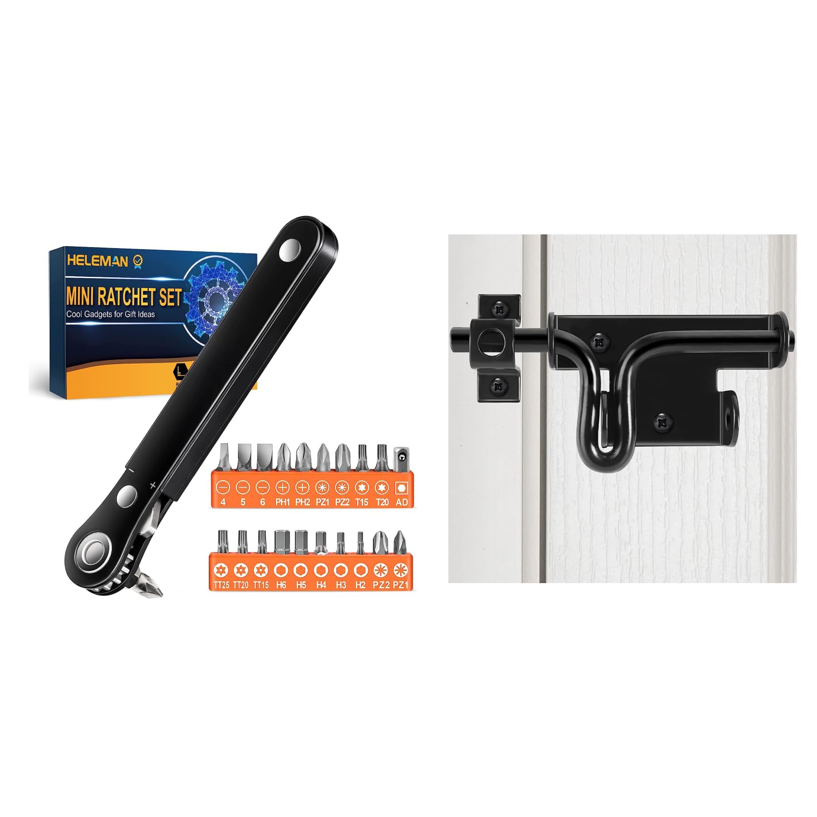 Right Angle Screwdriver+Slide Door Bolt Lock - Amazon.com