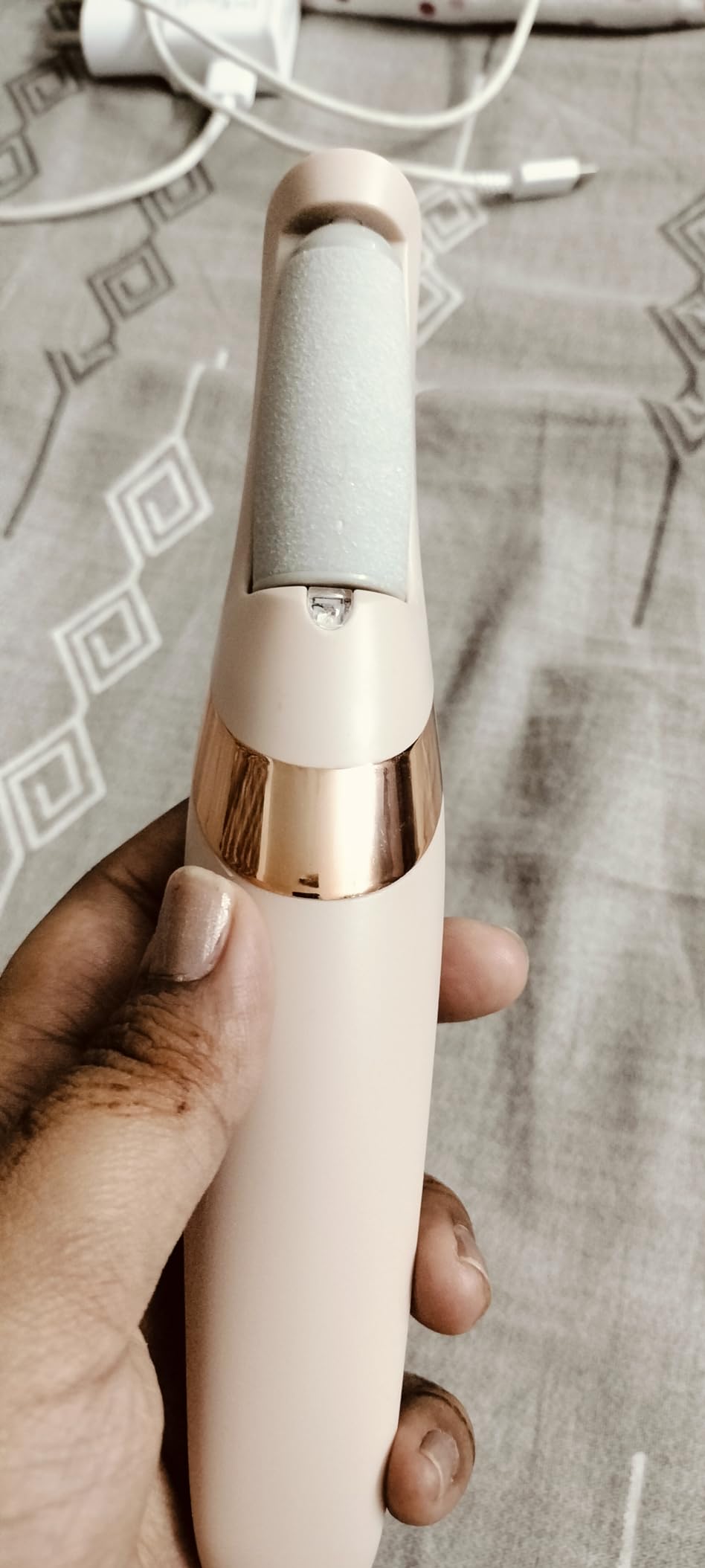 ZDQTRA Electric Pedi Filer For Cracked Heels Dead Skin Hard Foot Callus ...