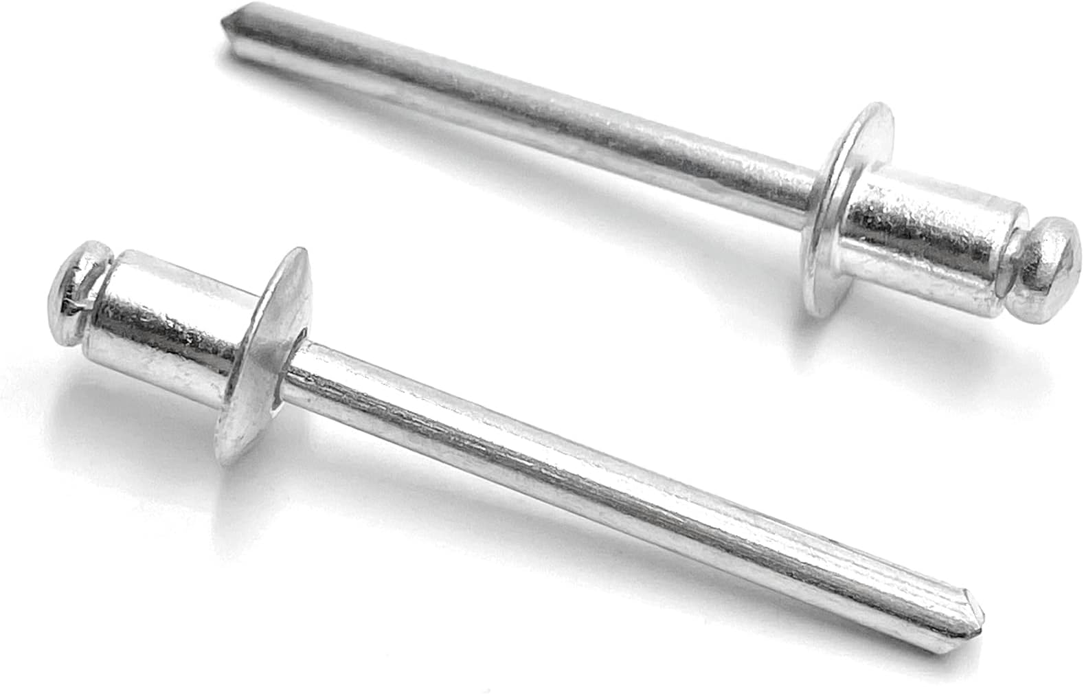 Steel Pop Rivets 3/16" x 1/4" Flat Countersunk Head Blind 6-4 Gap .188 ...