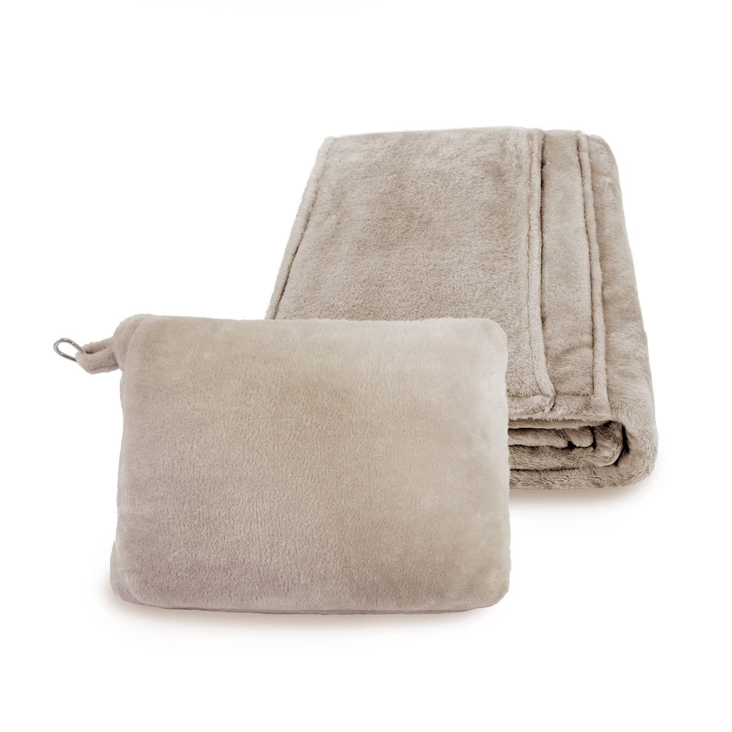 Amazon.com: 12BOTTLE 4 in 1 Travel Compact Blanket Pillow Super Soft ...