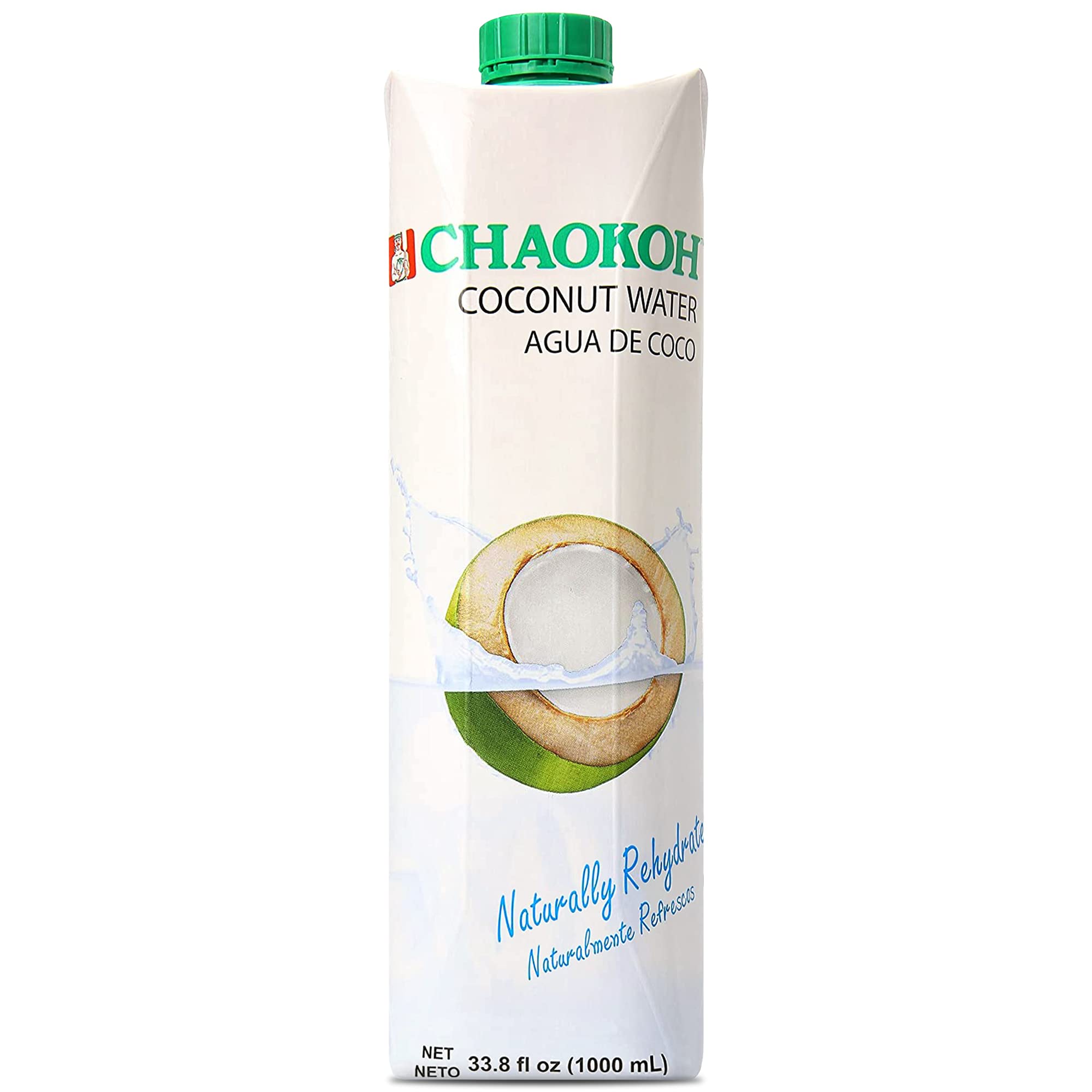 Snapklik.com : Chaokoh 100% Naturally Rehydrate Real Coconut Water 33.8 ...