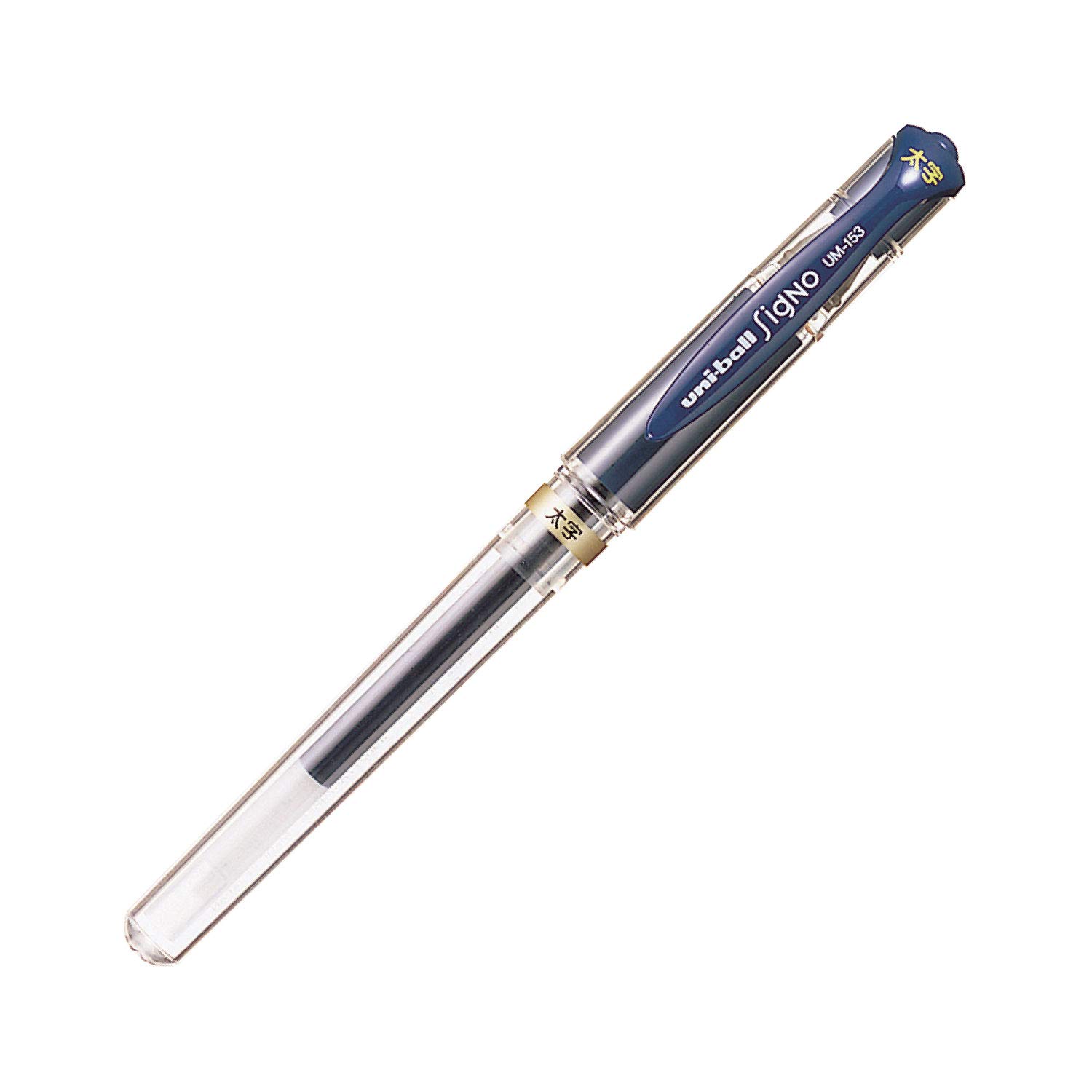 Amazon.com : Uni Gel Ballpoint Pen Ball Signo Bold 1.0mm, Blue/Black ...