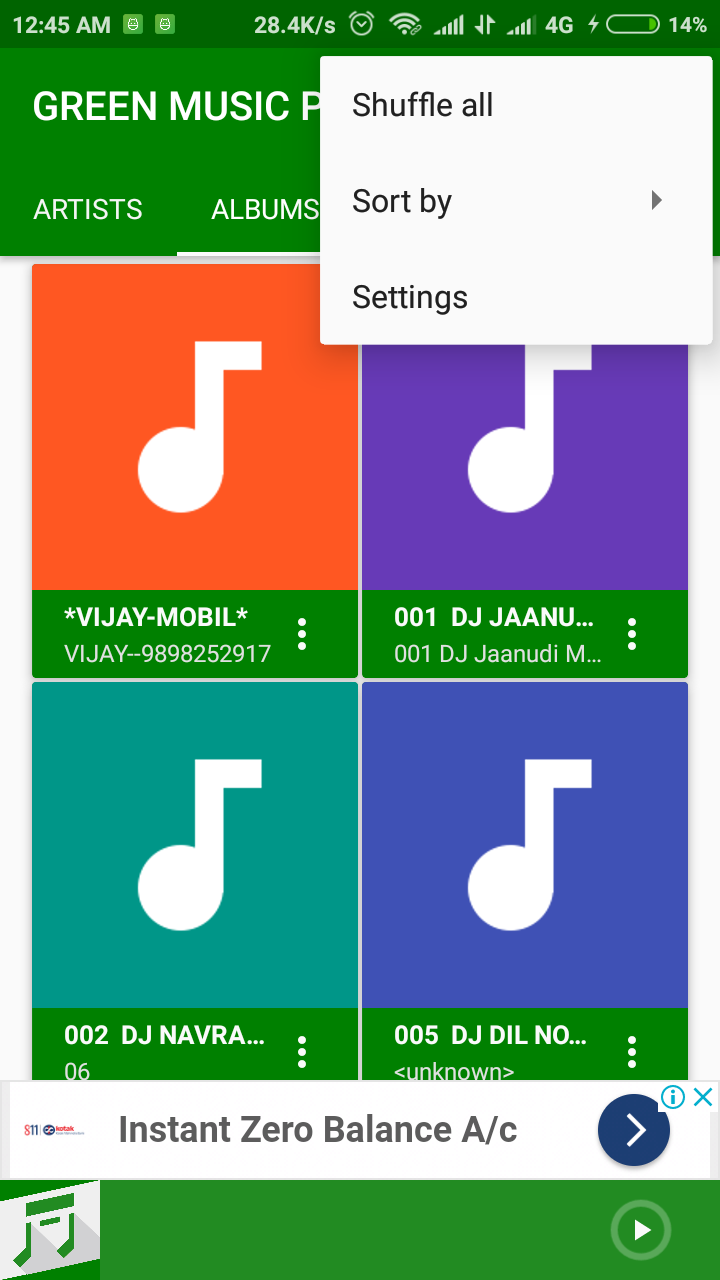 green music player - App on Amazon Appstore