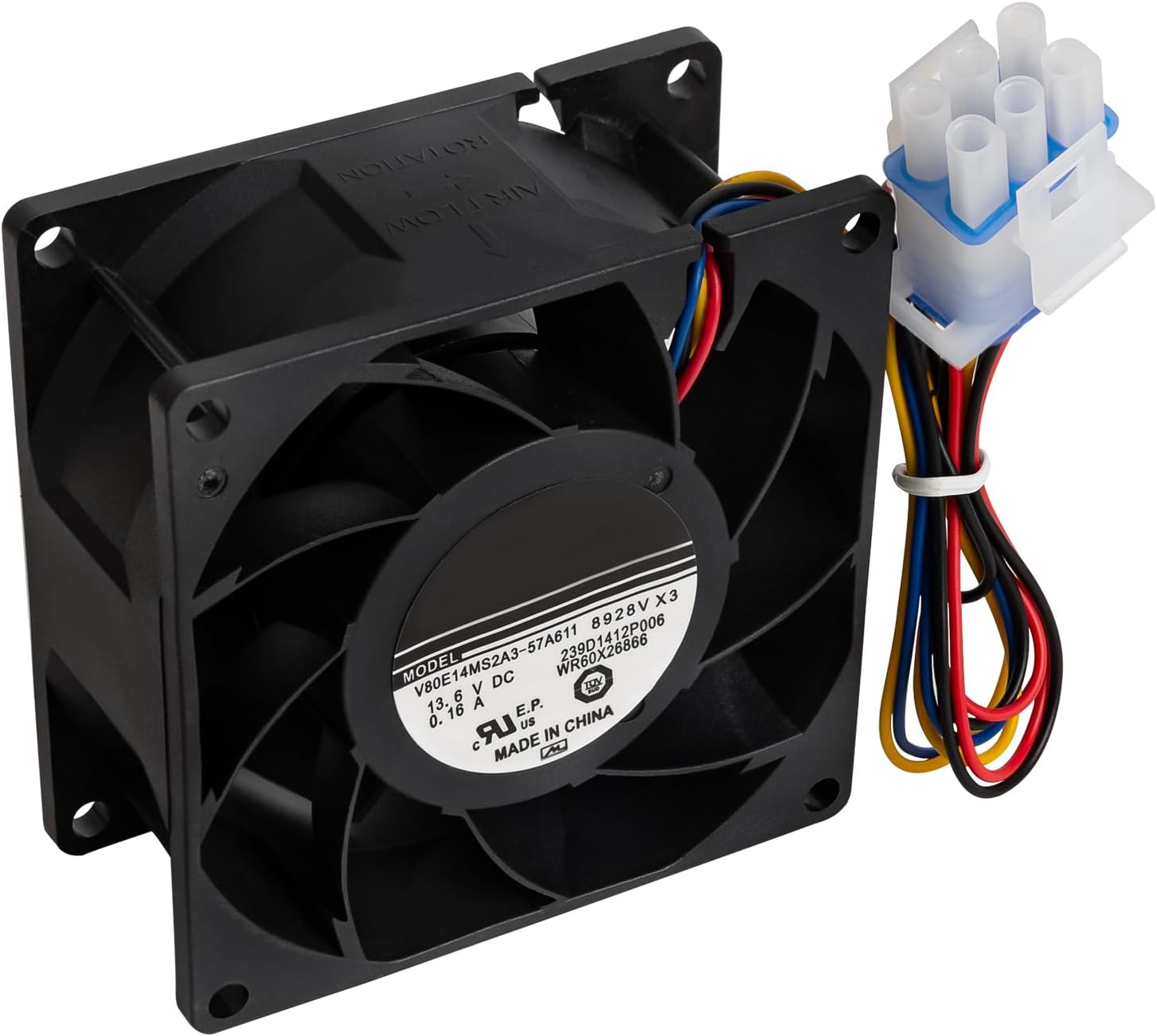 Amazon.com: GE Appliances WR60X23363 Refrigerator Condenser Fan Motor ...