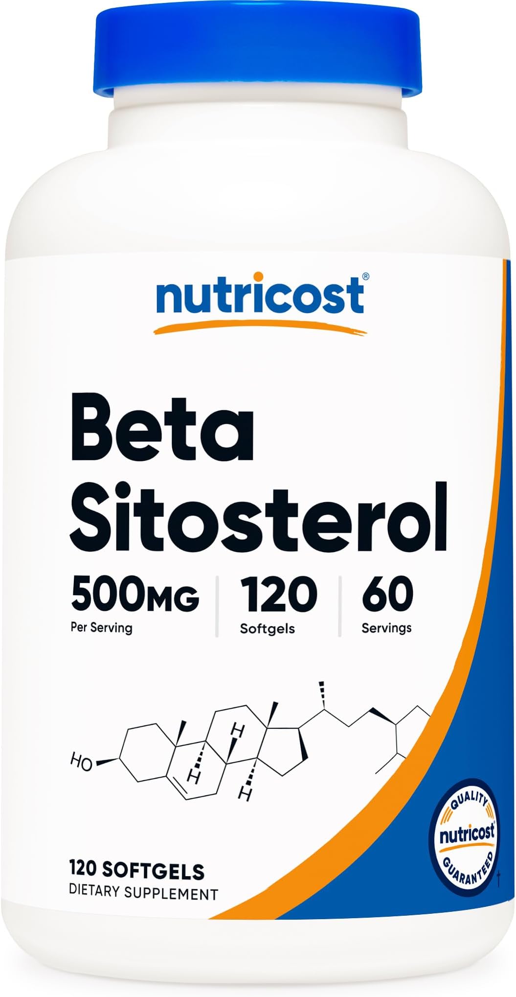 Amazon.com: Nutricost Beta Sitosterol 120 Softgels, 500mg - Non-GMO ...
