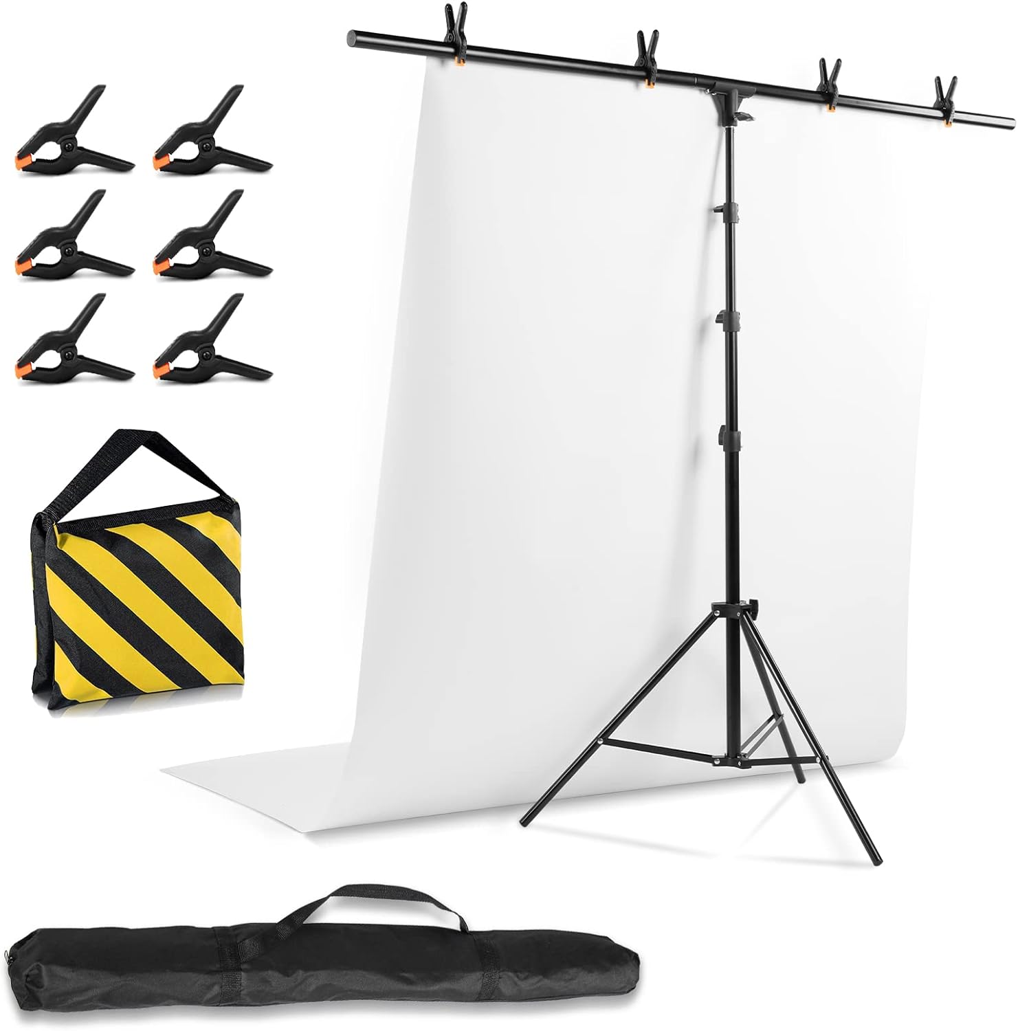 Amazon.com : Selens T-Shape Portable Backdrop Stand 4.92x8.20ft ...