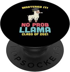 Amazon.com: Mastered It No Prob Llama Class Of 2021 College Graduation ...