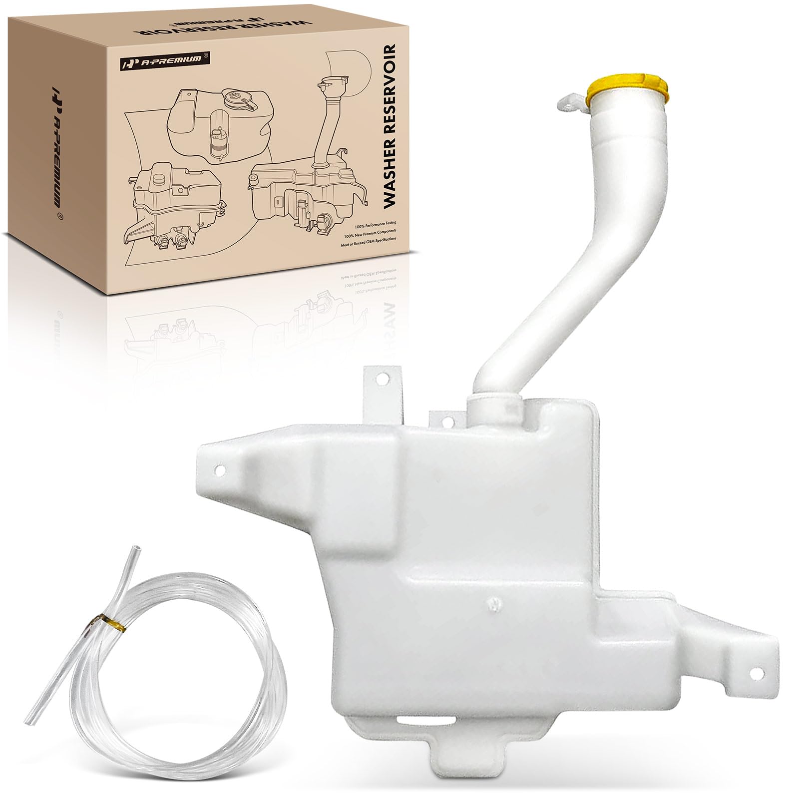 Amazon.com: A-Premium Windshield Washer Fluid Reservoir Tank Assembly ...