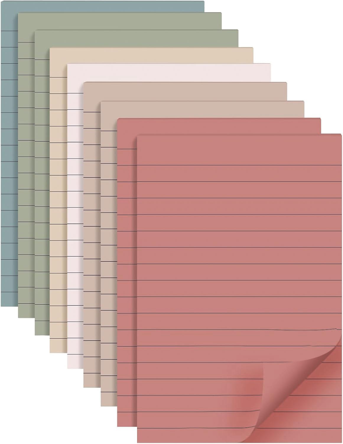 Amazon.com : (16 Pack) Lined Sticky Notes 3x3 in Post Ruled Stickies ...