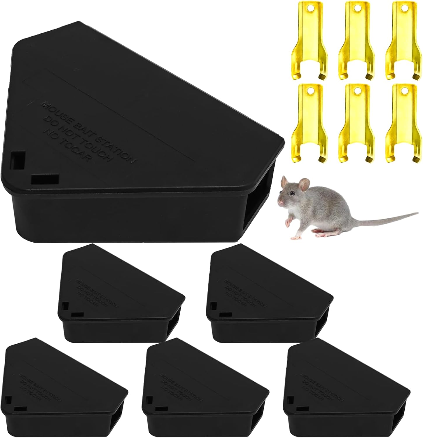 Amazon.com : Mouse Baits Station with Keys, Key Required Mouse Stations ...