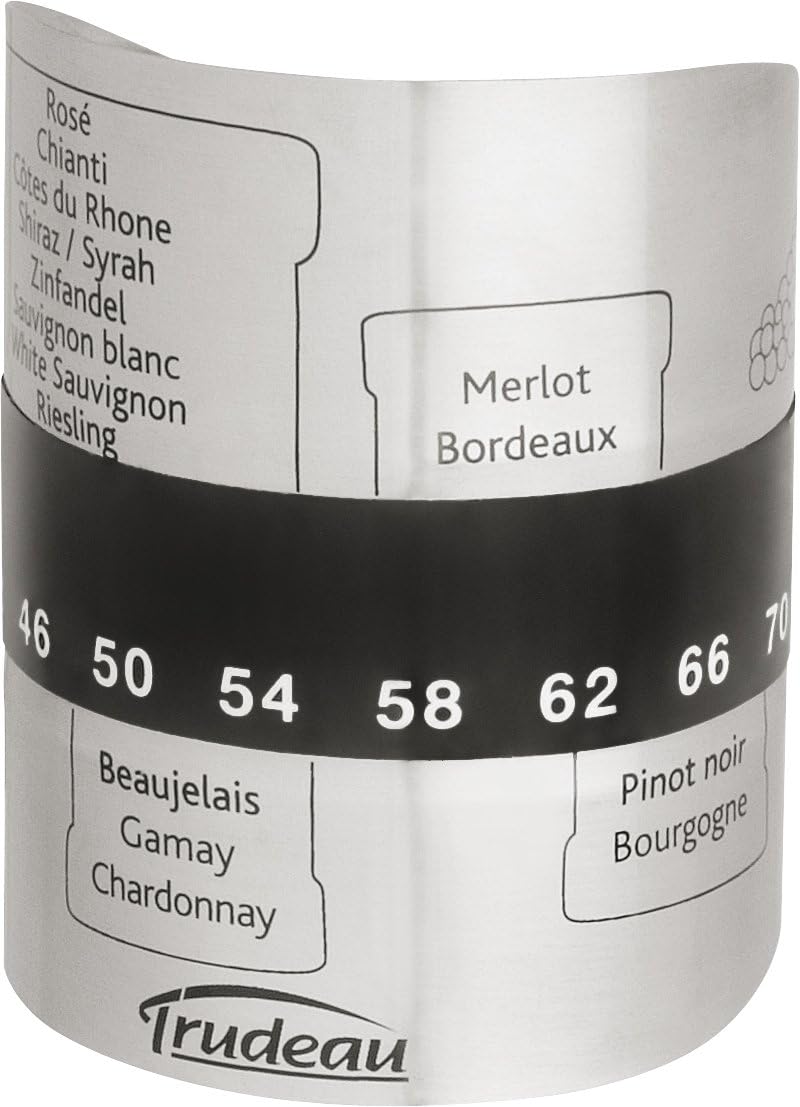 Amazon.com: Trudeau Stainless Steel Wine Thermometer: Instant Read ...