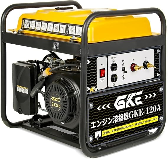 Amazon | GKE純正 発電機兼用溶接機 ガソリンエンジン溶接機 最大出力1.0kVA DC出力 直流溶接電源 正弦波出力 家庭用電可 ガソリン発電機兼用アーク溶接機 2024年新 ...