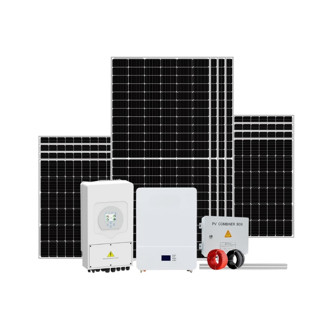 Buy Hybrid Solar Panel Kit for up to 5-Bedroom Property with Panels ...