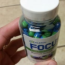 Amazon.com: Excelerol Focus Plus Brain Supplement Capsules, 60 Count ...