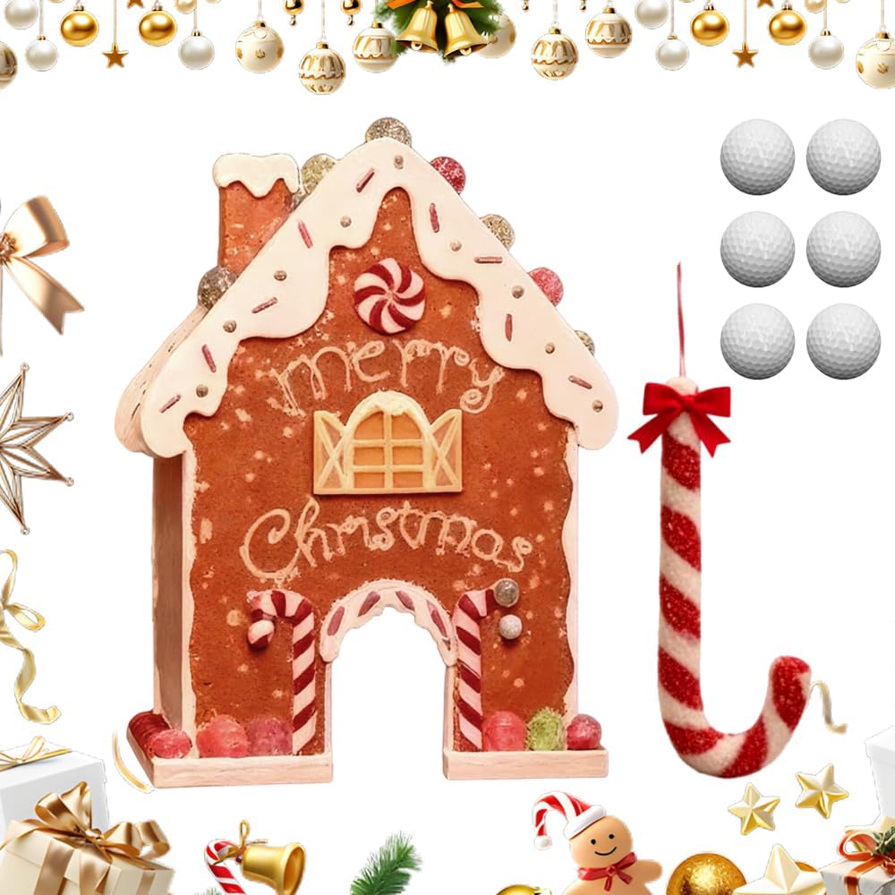 Amazon.com : Gingerbread Golf Game Set, 2026 New Gingerbread Candy Cane ...
