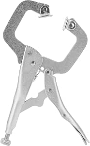 Amazon.com: C Clamp, Welding Clamps Wide Jaw Opening Rotate Screw ...