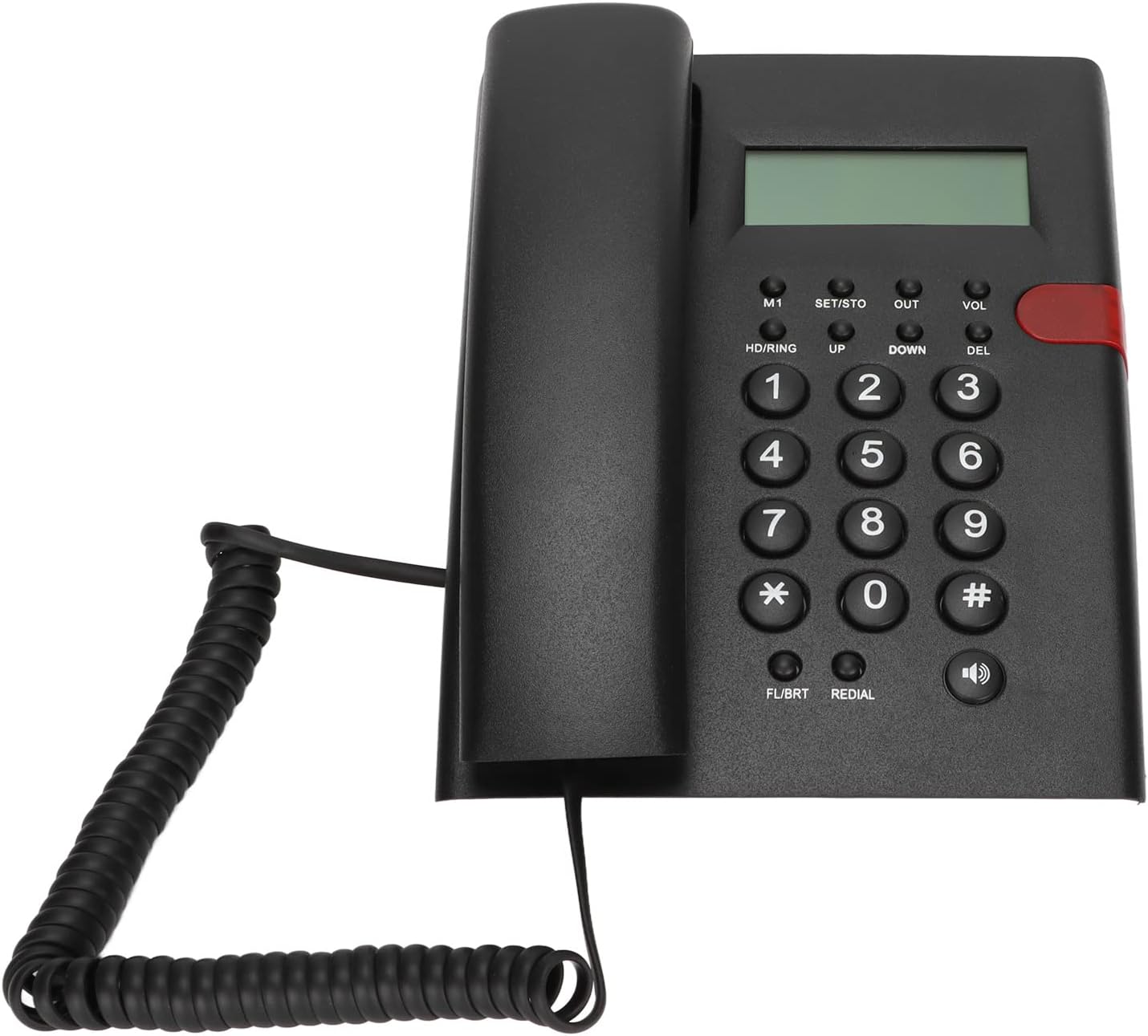 Desktop Telephone Landline, K010A Corded Telephone with FSK/DTMF, Hands ...