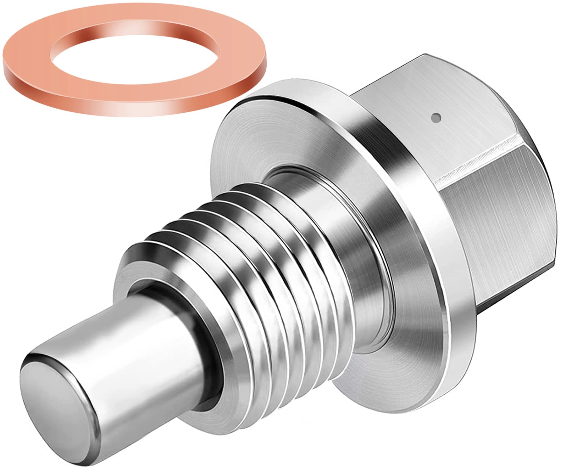 M14 x 1.5 Magnetic Oil Drain Plug, Automotive Replacement Engine Lug ...