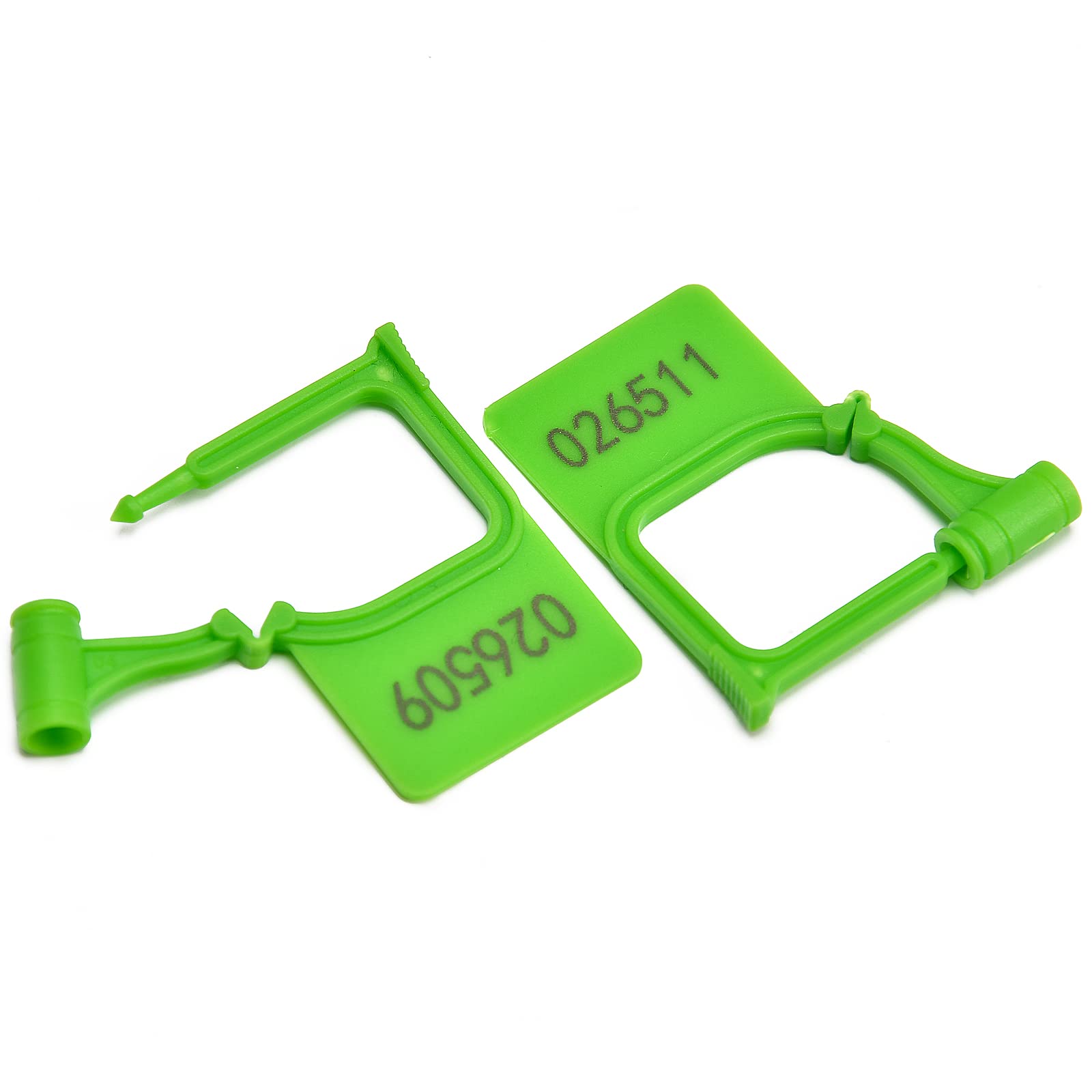 Amazon.com: 100 Plastic Security Padlock Seals Tamper Proof Safety Tags ...