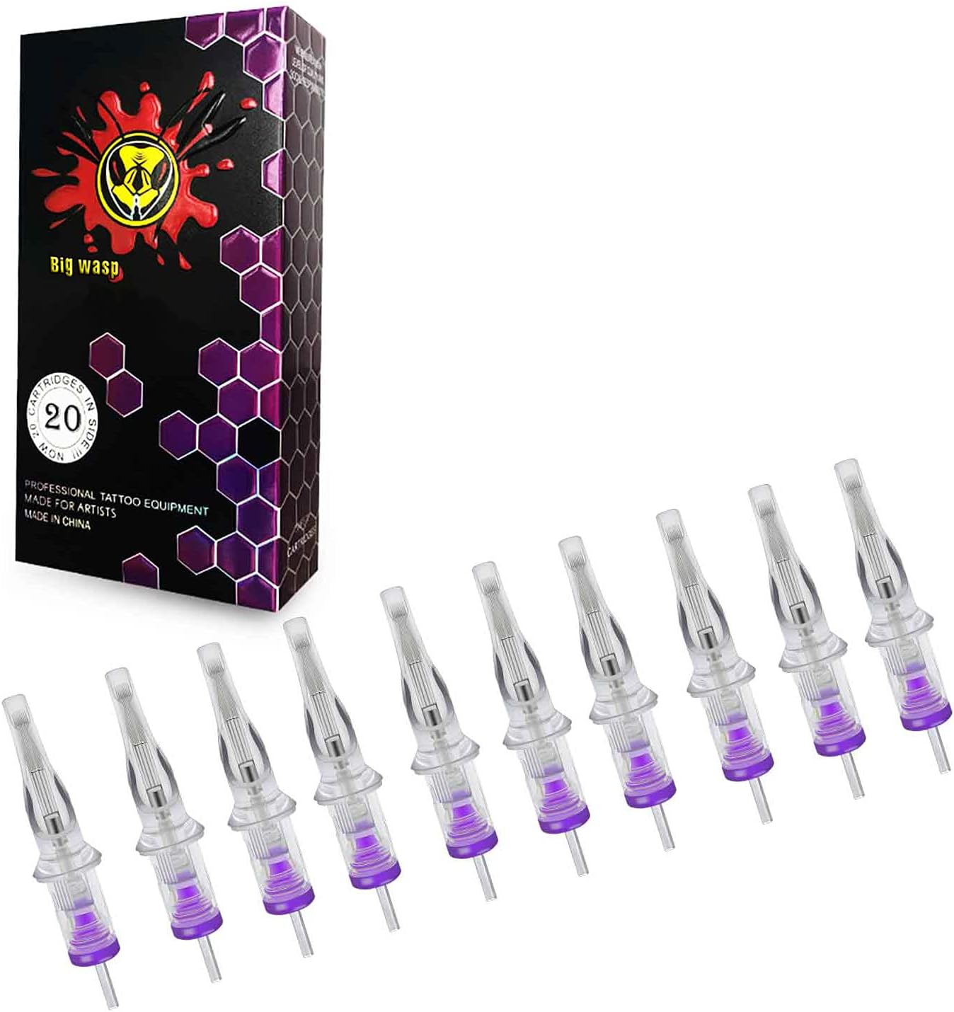 Amazon.com: BIGWASP (4th Gen) 50pcs Assorted Disposable Cartridge ...