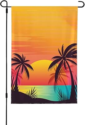 Amazon.com: Watermelon Summer Garden Flags for Outside 12x18 Double ...