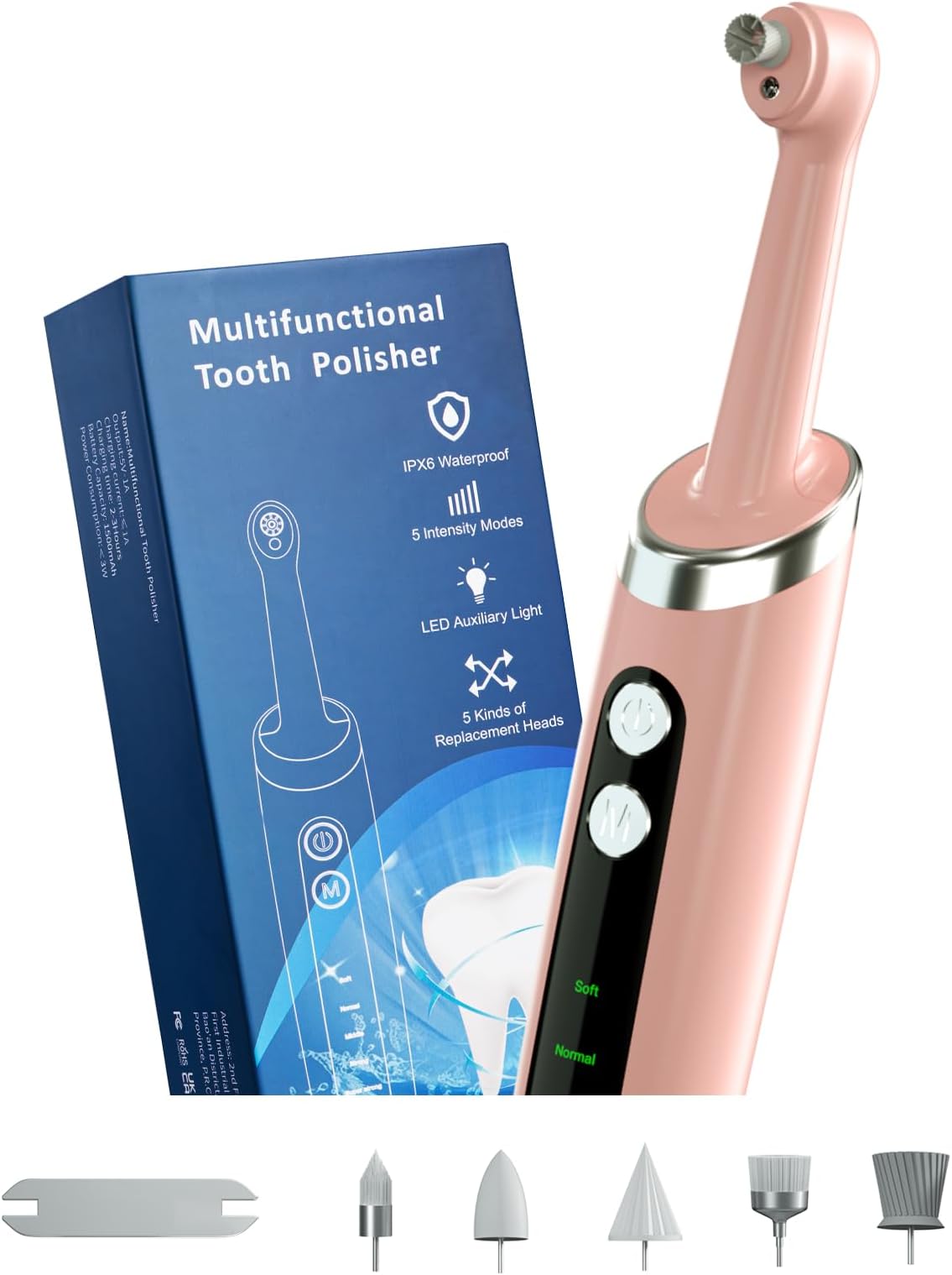 Amazon.com: Tooth Polisher, Upgraded Teeth Whitening Kit Teeth Stain ...