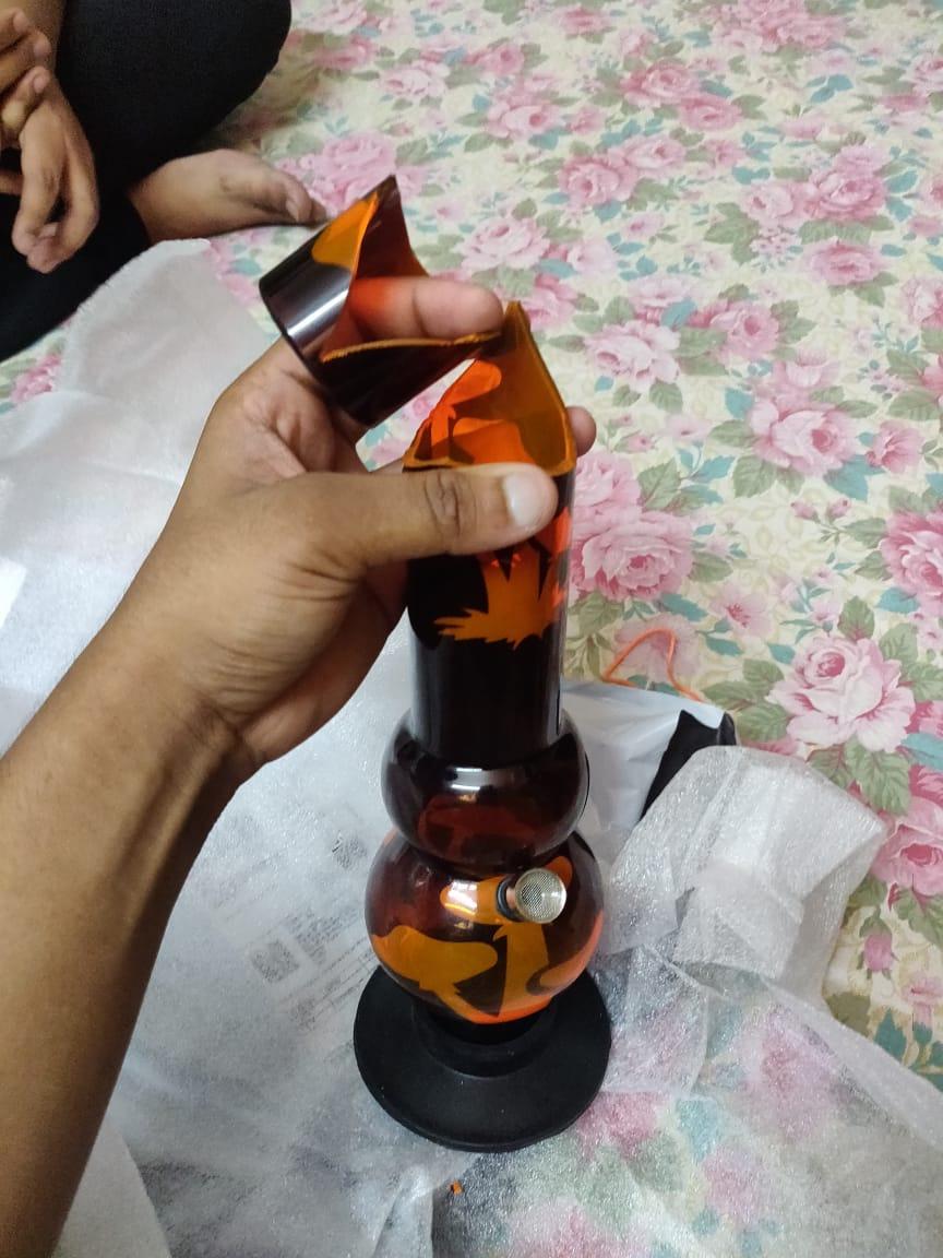 Buy METIER® 12 inch bongsmoke Acrylic(Plastic) Shooter Pipe Bongs ...