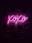 Neon Light Sign LED XOXO Night Lights USB Operated Decorative Marquee ...