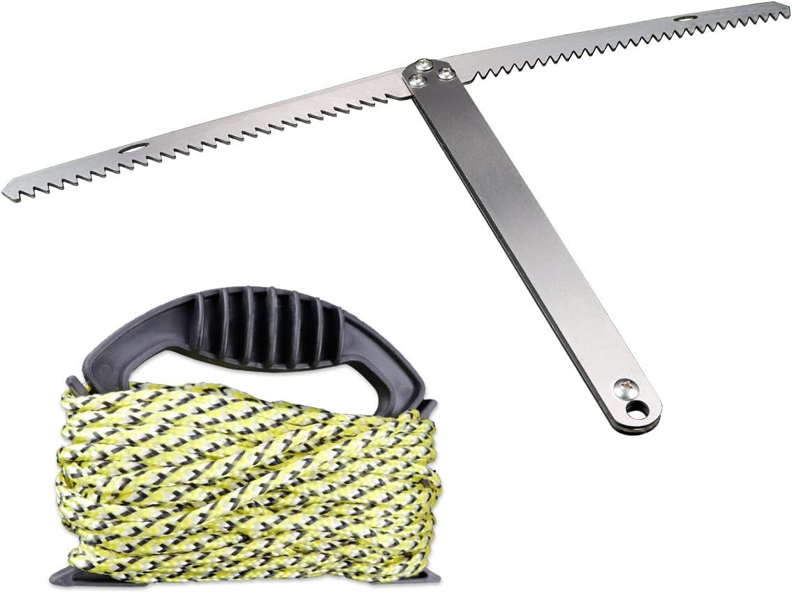 Amazon.com : LNQ LUNIQI Aquatic Weed Cutter Stainless Steel Folding ...