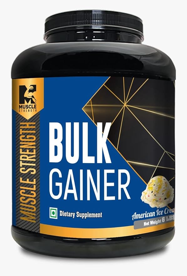MUSCLE STRENGTH BULK GAINER Chocolate Flavour For Fast Weight & Muscle ...