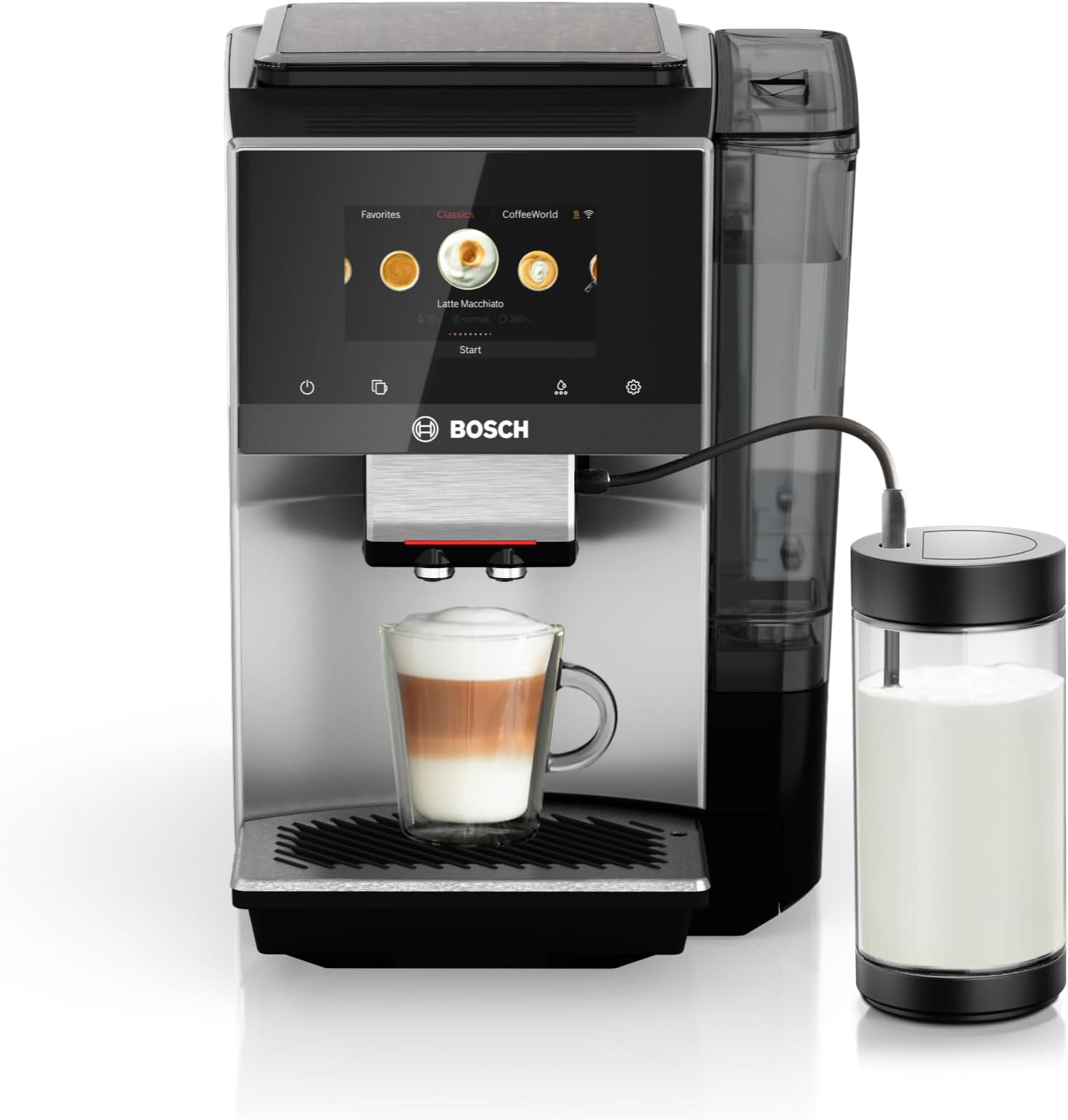 Amazon.com: Bosch TPU60501 800 Series VeroCafe Fully Automatic Espresso ...