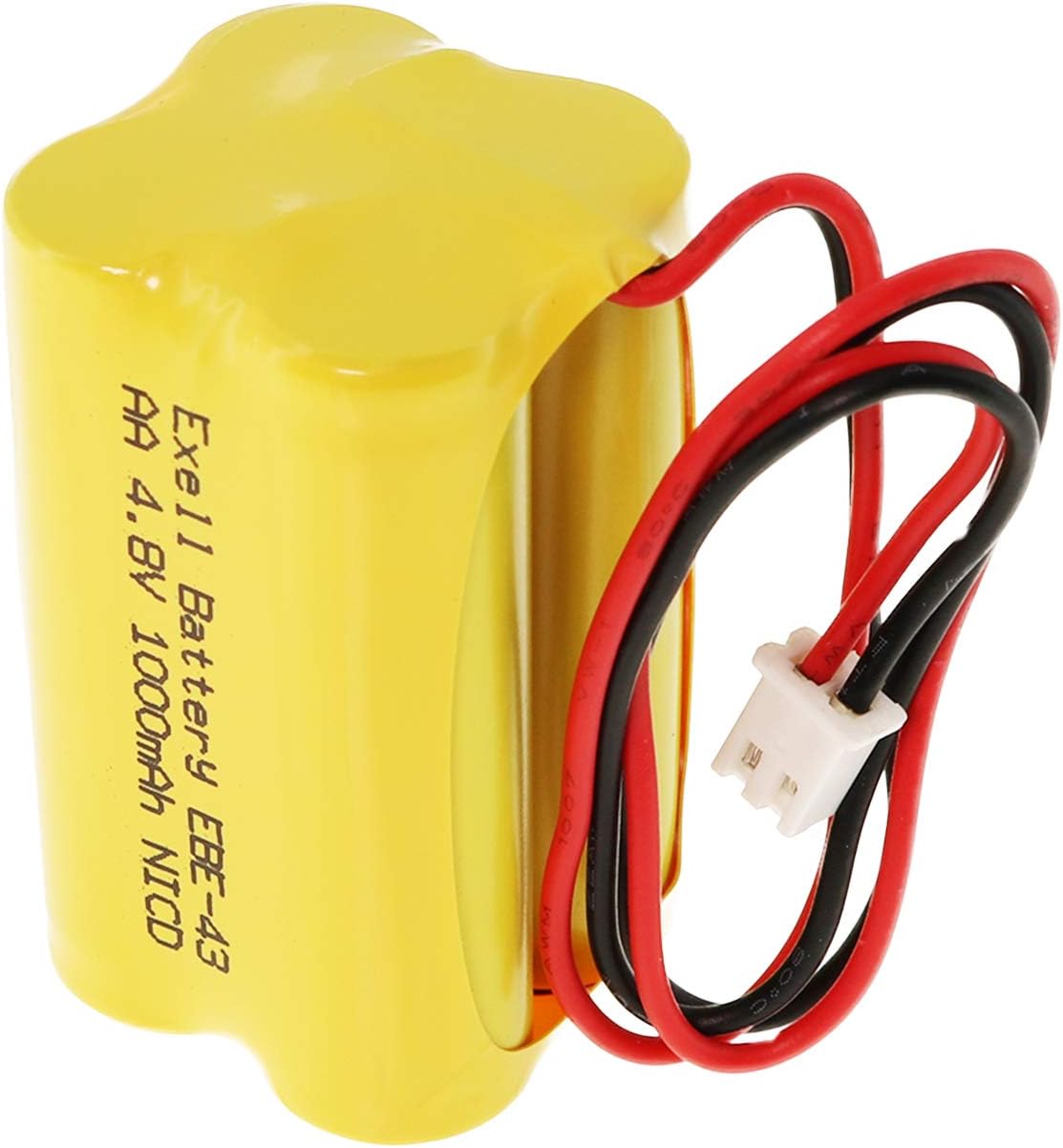Amazon.com: 4.8V 1000mAh Exell Emergency Lighting Battery for Emerlight ...