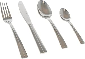 Amazon.com: Rayware Dakota 16 Piece Stainless Steel Cutlery Set ...